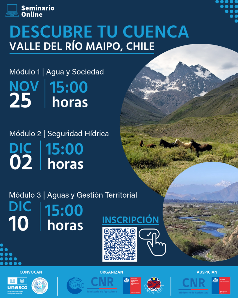Descubre tu cuenca: Río Maipo – CONAPHI Chile